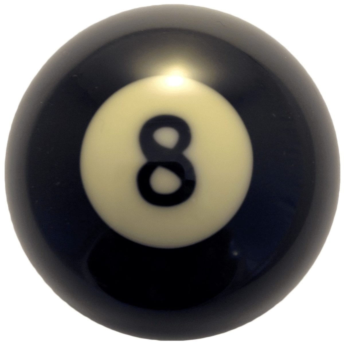 Classic Plus Premium Poly Resin Replacement #8 Billiard Ball - Walmart.com