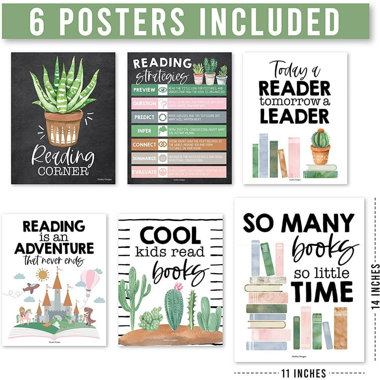 Printable Reading Skills Posters