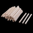 50 Pieces Balsa Wood Sticks ,5x5mm Square Wooden Dowel Rods Unfinished ...