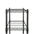Hyper Tough 4 Tier Wire Shelf Unit, Black, 1400 lb. Capacity - Walmart.com