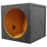 Crunch CRW12D4 12" 800w Subwoofer+Sealed Sub Box Enclosure+Mono ...