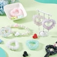 1Set DIY Heart Acylic & Resin Rhinestones Beads Jewelry Making Kits ...