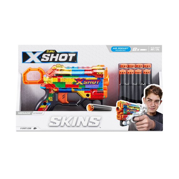 X-Shot Lock Attack Insanity Mega Barrel Blaster with 72-Dart Capacity ...