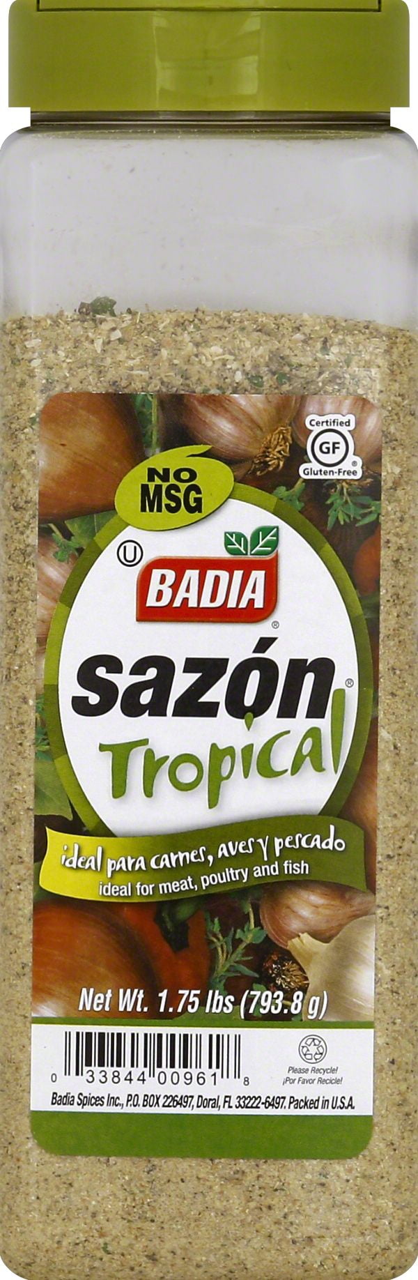 Product of Badia Sazon Tropical Seasoning 28 oz. - Walmart.com ...