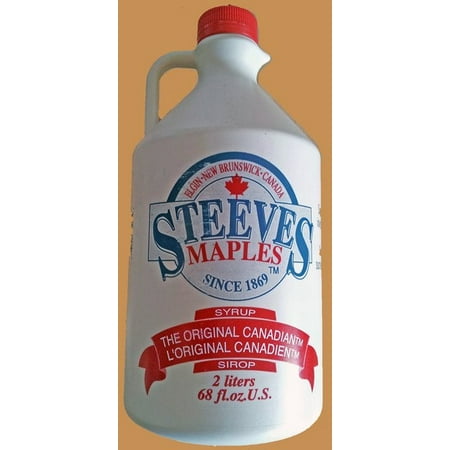 Steeves Original Canadian Maple Syrup | 2L/Unit, 6 Units/Case | Walmart ...