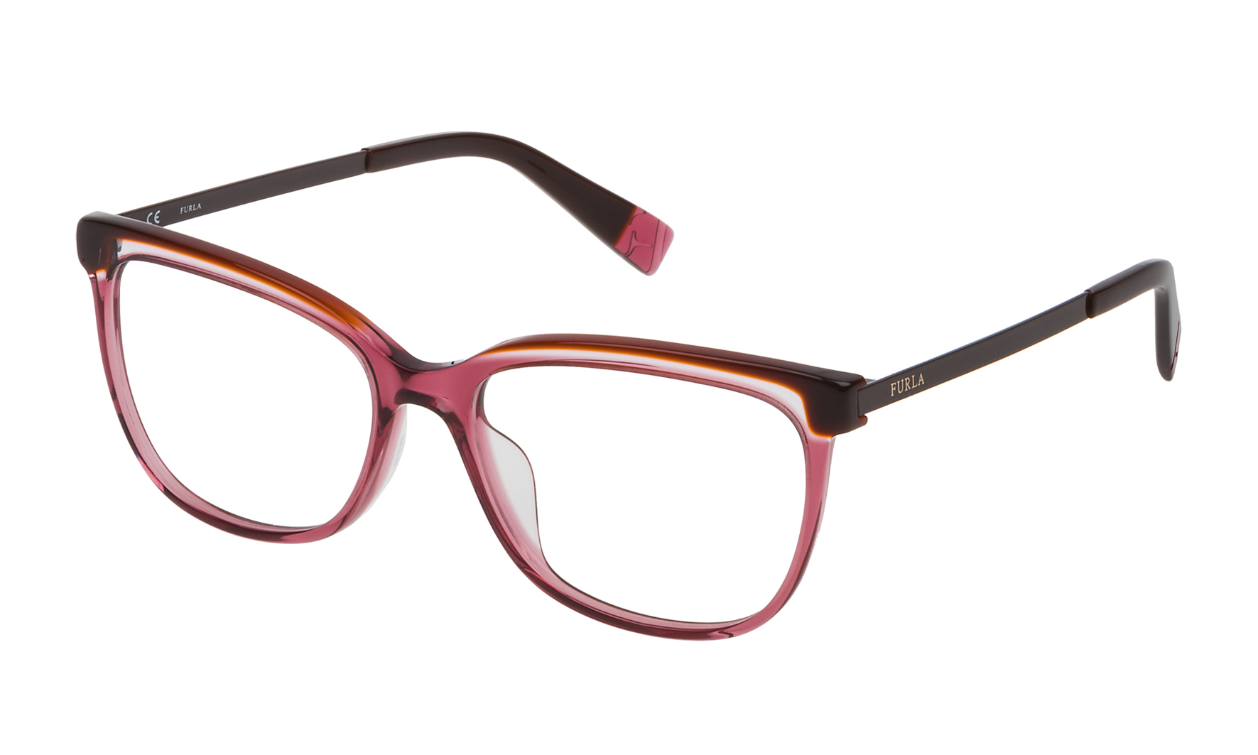 EYEGLASSES FRAME FURLA BORDEAUX WOMEN VFU1935401CK Walmart