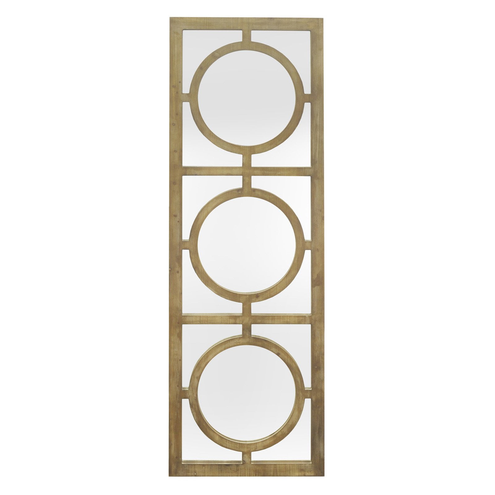 Three Hands Mullion Wood Wall Mirror - 23.5W x 70.5H in. - Walmart.com
