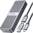 ORICO 20Gbps M.2 NVMe SSD Enclosure Adapter NVMe Enclosure Aluminum ...
