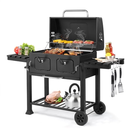Homping Grill - Personal Outdoor Battery Operated BBQ, Portable, Uses ...