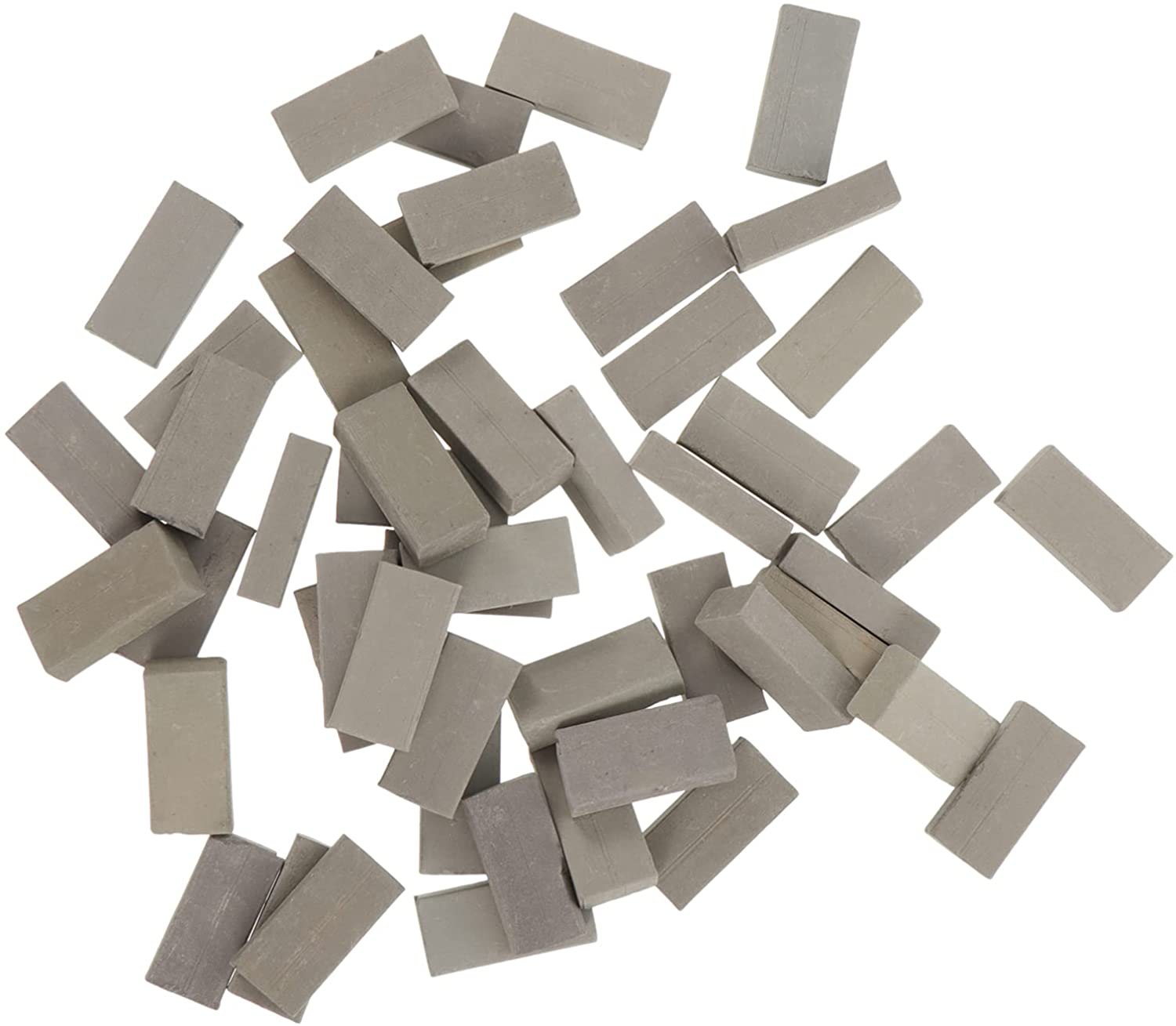 100Pcs 1/ 16 Miniature Brick Mini Wall Bricks Model Brick Building DIY ...