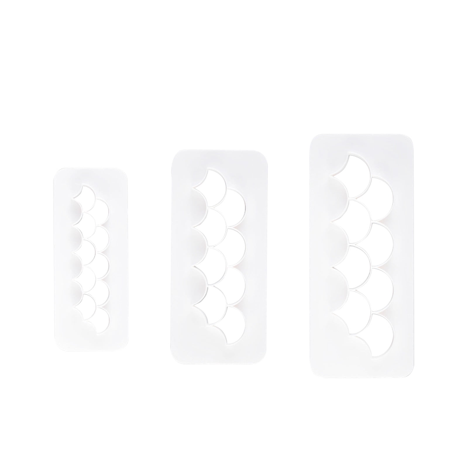 Click here for Unbranded Geometric Cake Cutter Set - 3-Piece Stai... prices