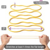 Mr. Pen- Large Rubber Bands, 100 Pack, Yellow, Big Rubber Bands ...
