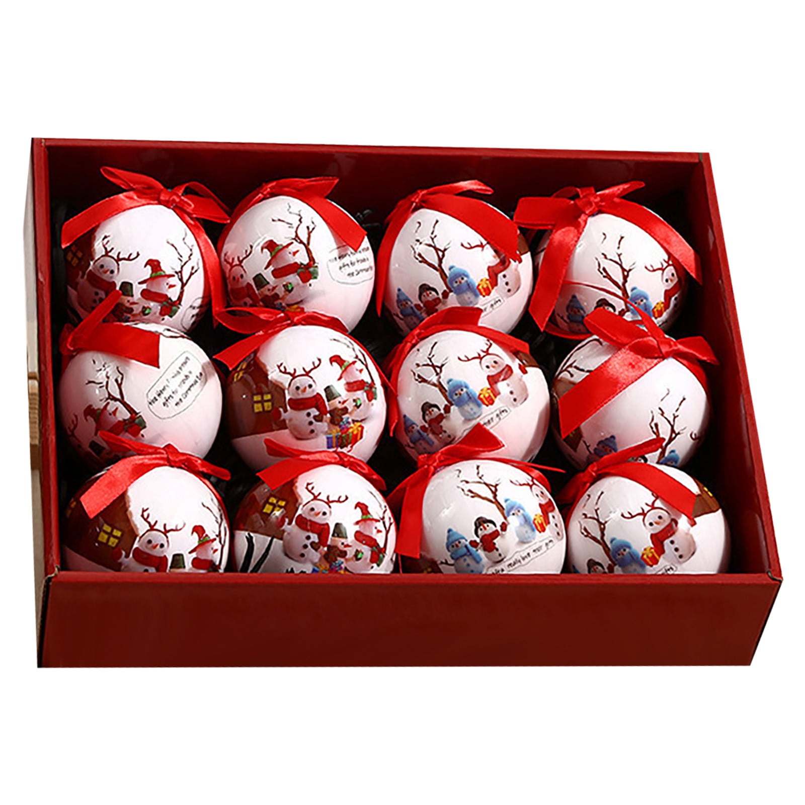 Click here for Timifis Christmas Tree Ornaments 12pcs 3.15in Chri... prices