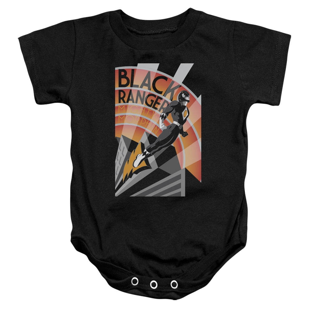 Power Rangers - Black Ranger Deco - Infant Snapsuit - 12 Month ...