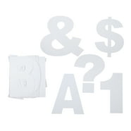 Shoreline Marine 3 in Letters and Numbers Kit, White Block Style ...