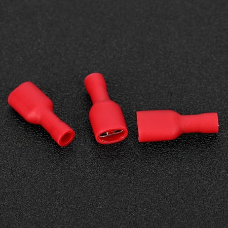 1000Pcs Insulated Wire Electrical Connectors, FDFD1-250 PVC Full ...