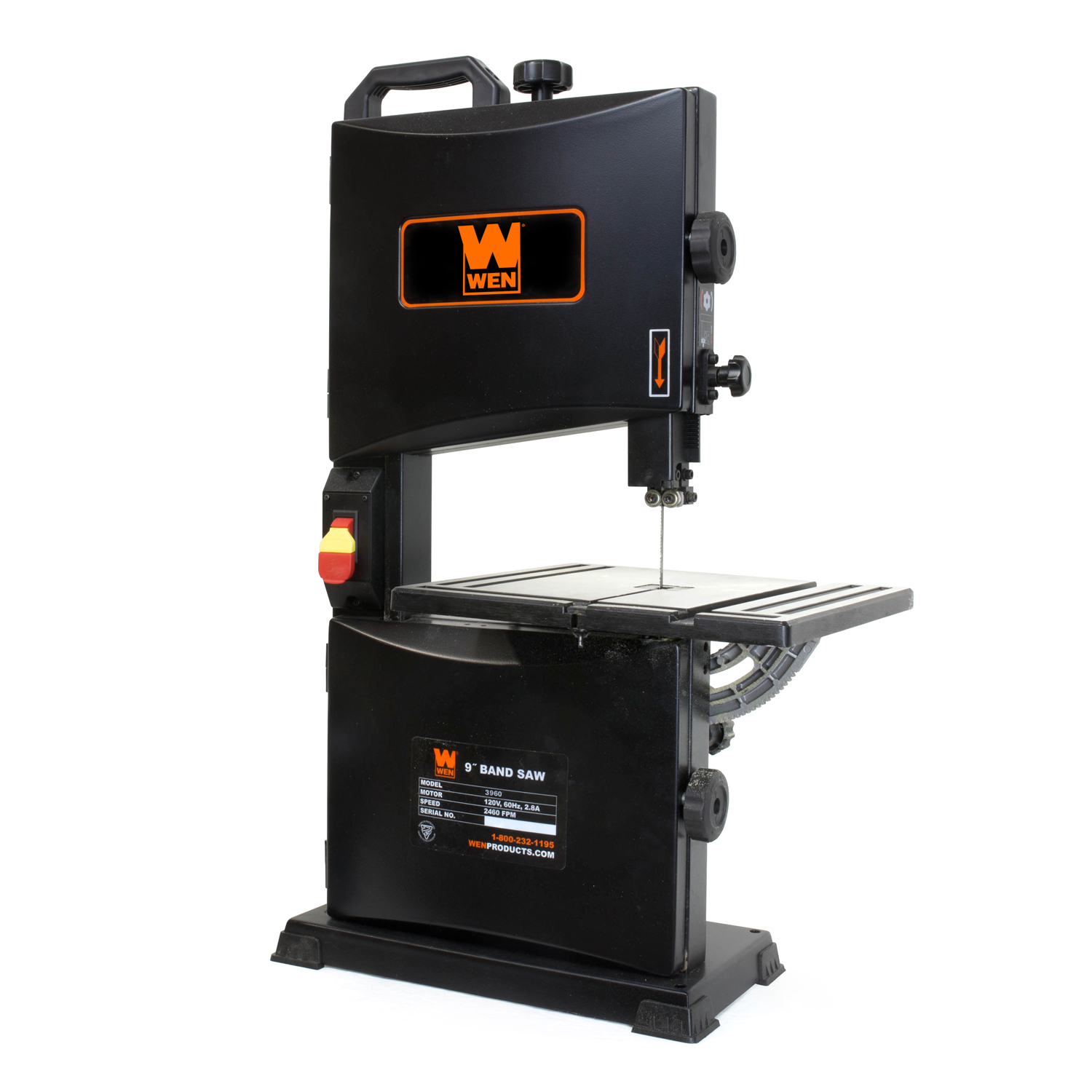 WEN 2 8 Amp 9 Inch Benchtop Band Saw 3939 Walmart