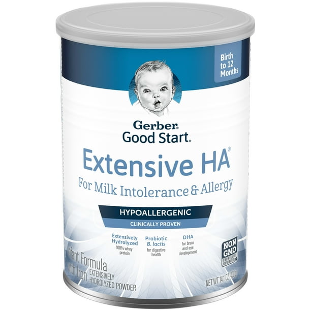 Gerber Good Start Extensive HA Hypoallergenic Powder Infant Formula ...