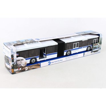 MTA 11 Inch Diecast Model Bus with Moving Doors and Rolling Wheels ...