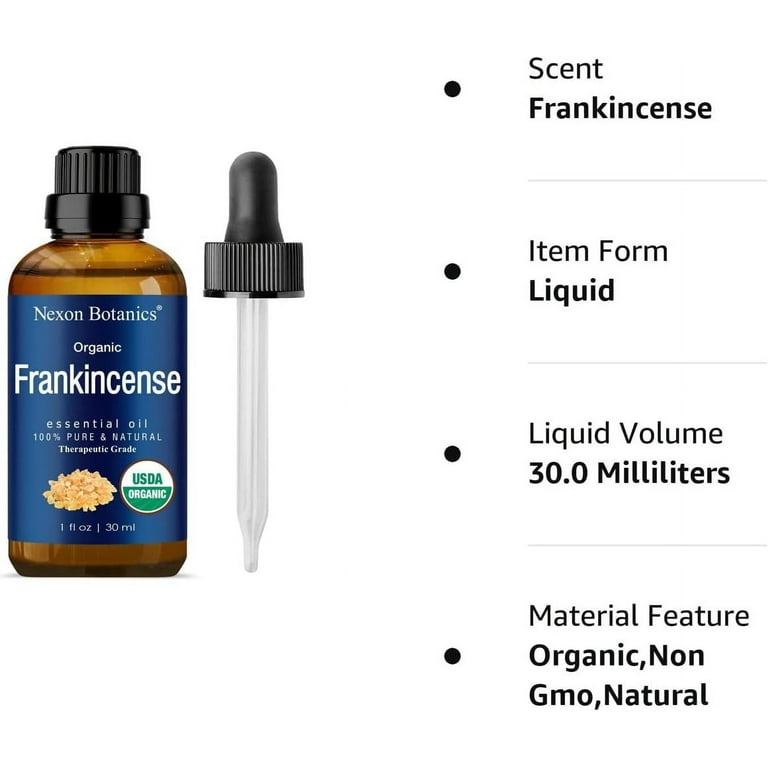 Organic Therapeutic Grade Frankincense Essential Oil
