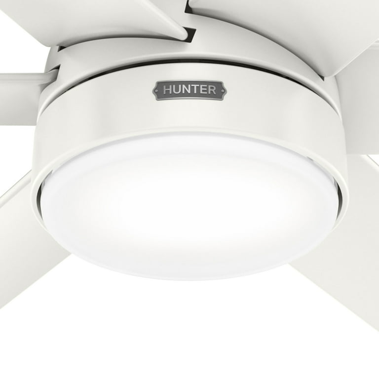 Hunter 60 Inch White Ceiling Fan | Shelly Lighting