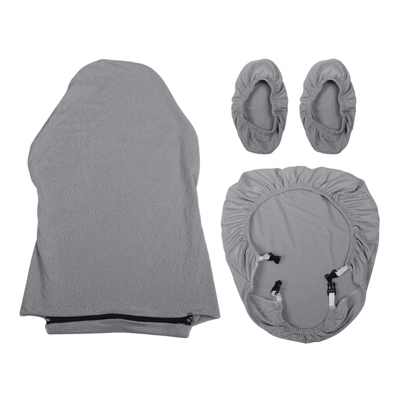 Funda para silla de juego Gloria Jacquard lavable Gris funda de asiento ...