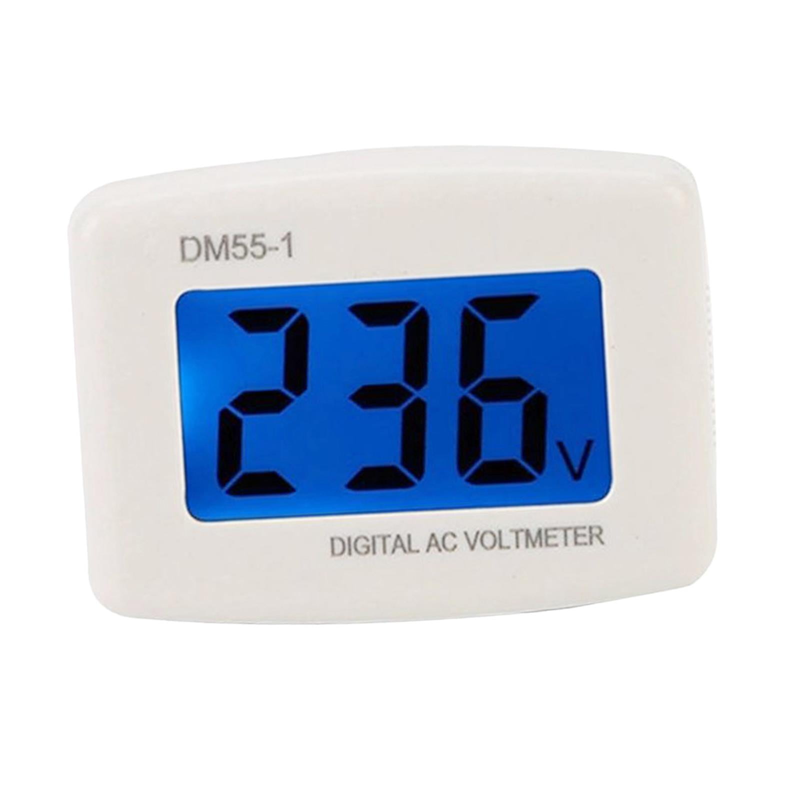 US Plug 80- LCD Digital meter 220 Size Design meter - Walmart.com