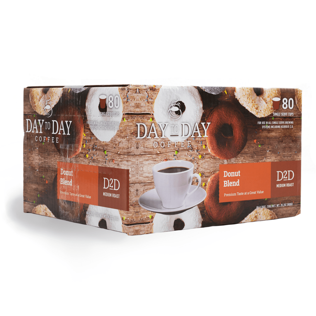 Day to Day Donut Blend Coffee Single Serve Cups - Walmart.com
