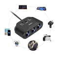 120W 2 USB+1 USB C PD Port Socket Splitter Adapter Fast Charging ...