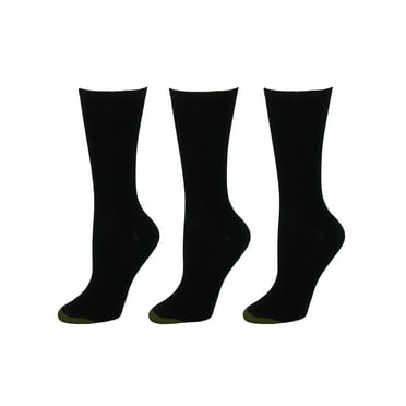 Gold Toe Women's Turn Cuff Anklet Socks 6-Pack Extended Sizes - Walmart.com