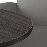 Regency Supernova Tablet Arm Loveseat w/ Storage- Grey/Ash Grey ...