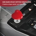 Bling Car One-Touch Start Button, Push Start Button Cover, Heart-Shaped ...