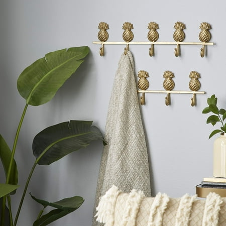 Deco 79 Wall Hook, Gold | Walmart Canada