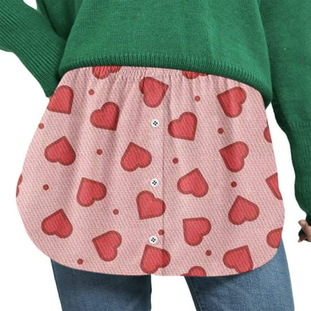 jovati Women Plus Size Shirt Extender For Women Fake Lower Sweep Shirt ...