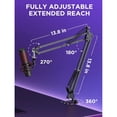 Innogear Adjustable Microphone Stand Heavy Duty Mic Arm With Desk Clamp ...