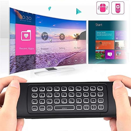 Mx3 Air Mouse Voice-Backlit Version Android Smart Wireless Air Mouse ...