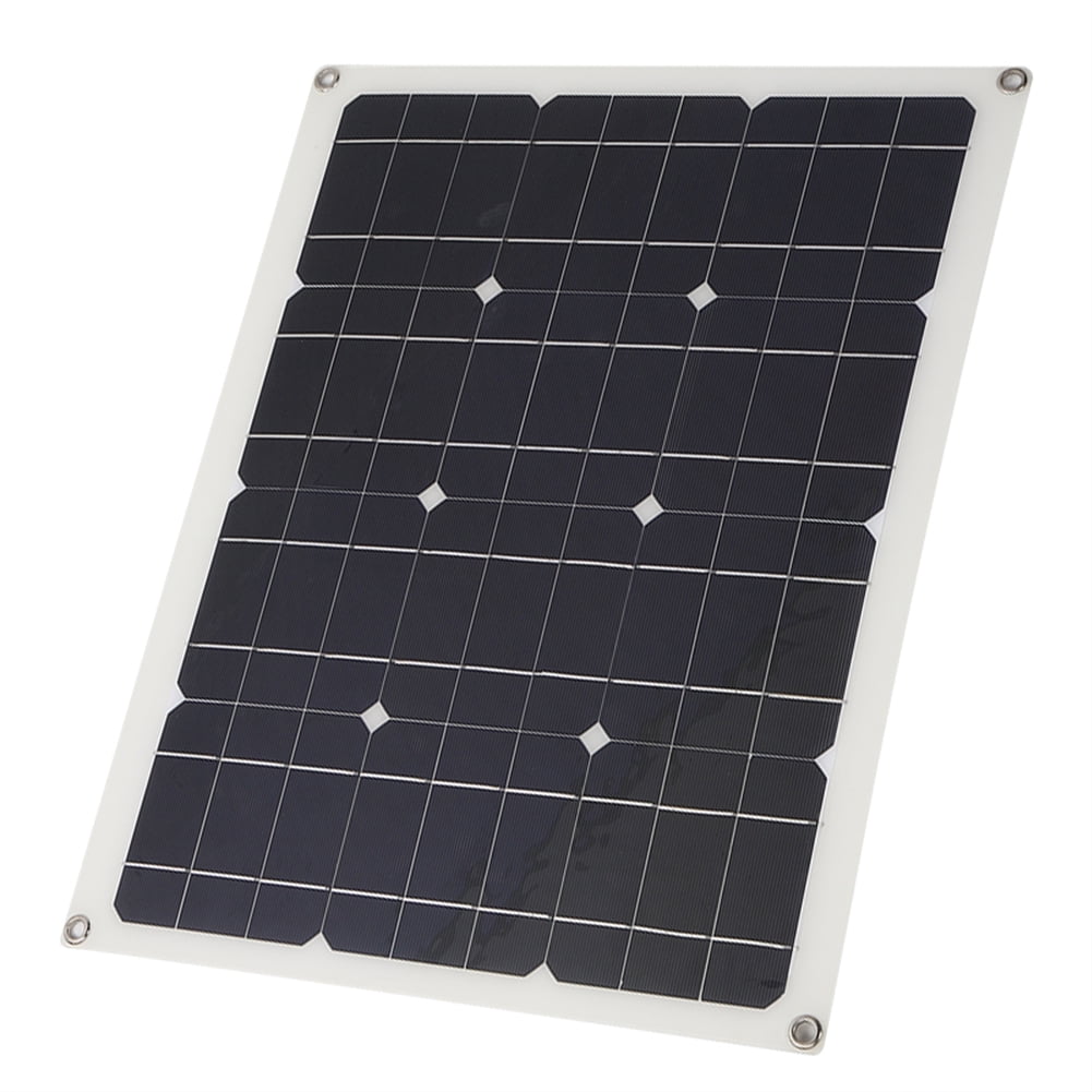 Panel solar, 40 W, 5 V, semiflexible, para exteriores, construcción ...
