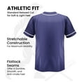 Exxact Sports Blank Baseball Jersey Men, Full Button Down Plain Baseball Jersey, Sports Uniforms ...