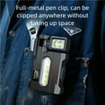 Rotating LED Work Light with Base Emergencies Light Portable Flashlight ...