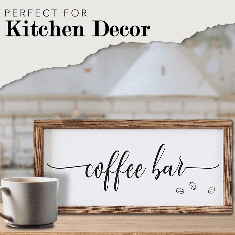 Coffee Signs Kitchen Decor