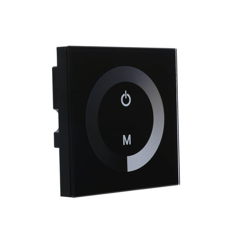 WALFRONT Single Color Touch Panel Dimmer Wall Switch Controller LED ...