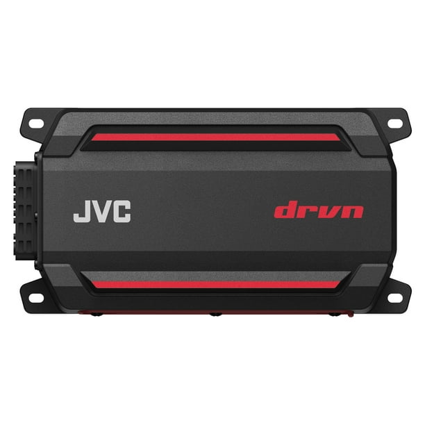 JVC KS-DR2004D drvn DR Series 600-Watt-Max 4-Channel Compact Marine/Powersports Class D Amp ...