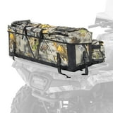 Camouflage ATV Rear Rack Gear Bag - Bungee Tie-Down, Detachable Bags ...