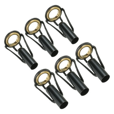 1.9mm Iron Fishing Rod Guide Repair Kit Eyelet Replacement, Silver 8 ...