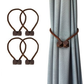 Metal Rose Curtain Holdbacks Drapery Tiebacks Hooks 10 Colors For ...