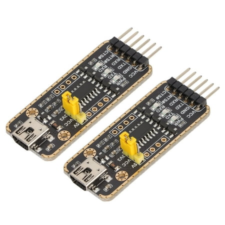 Fugacal 2pcs USB to UART Ttl Adapter For CH343G Chip Double Sided Black ...