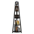 Winsome Wood Adam 5-Tier A-Frame Corner Shelf, Black Finish - Walmart.com