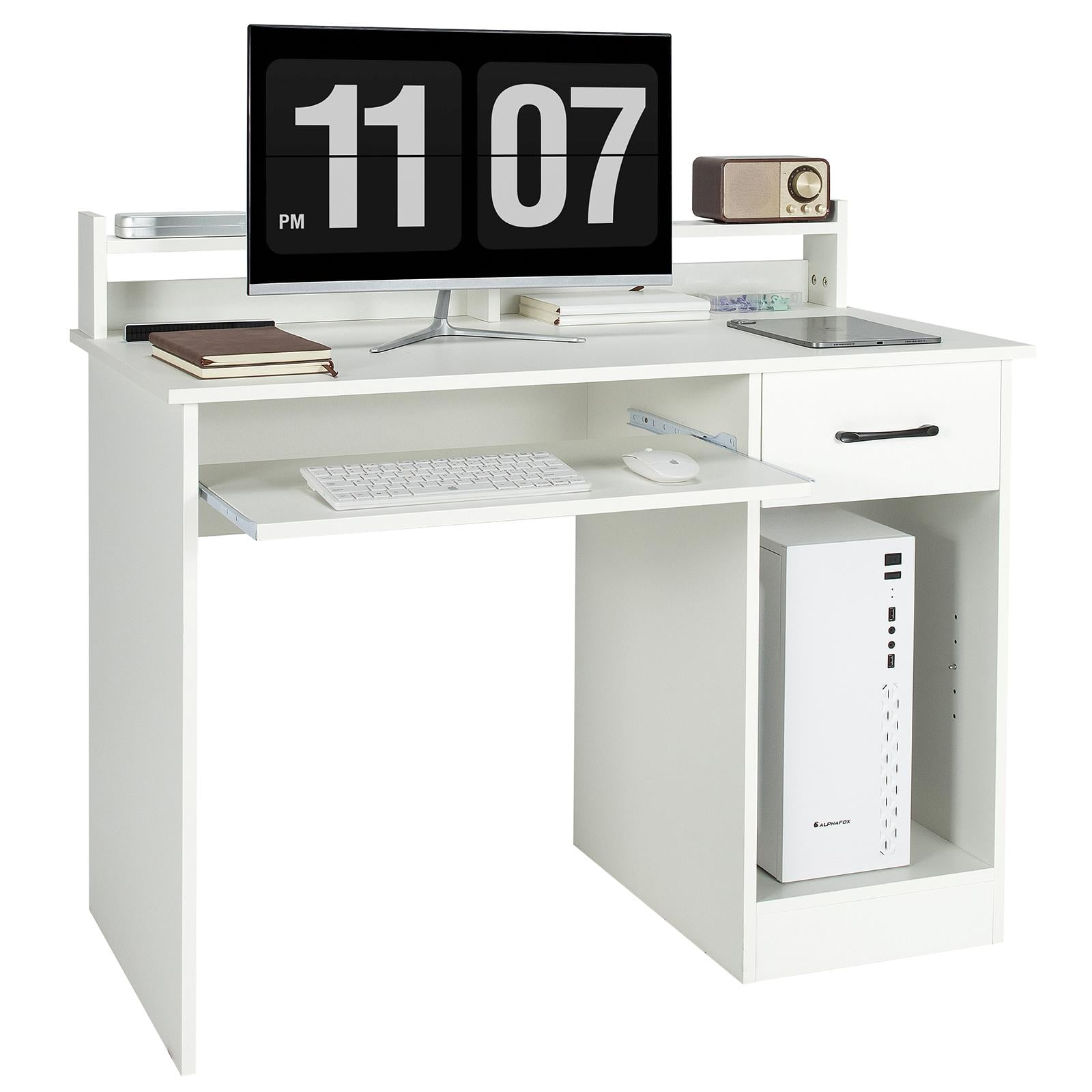 Click here for Giantex Computer Desk  Home Office Desk W/Adjustab... prices