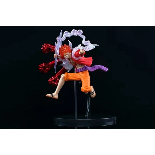 Anime One Piece Monkey D Luffy Gear 5 Sun God Luffy Nika PVC Action ...