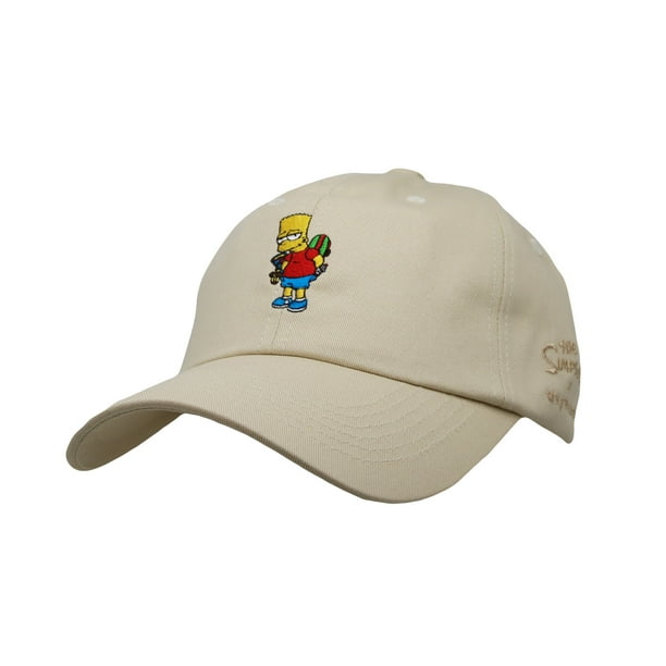 WITHMOONS The Simpsons Bart Embroidery Baseball Cap Simple Hat HL11364 ...